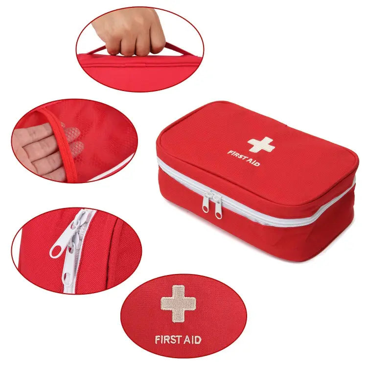 Medical First Aid Kit Pouch Empty Bag – Home Indoor