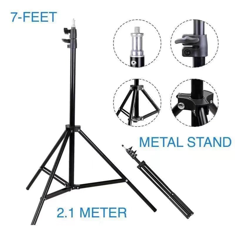 7 Ft Ring Light Stand For Video Shooting And Photography – Home Indoor